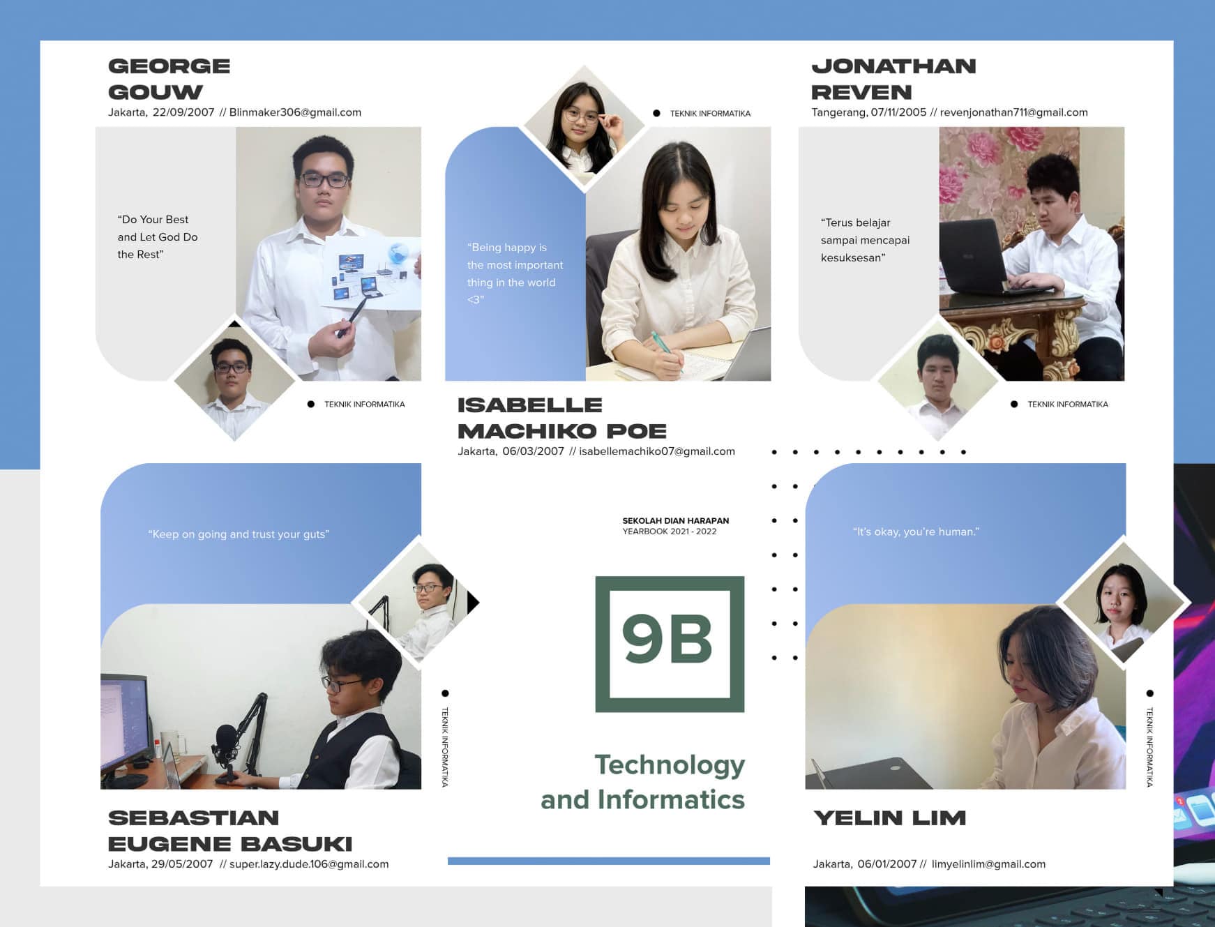 The Classes (SMP) 9b – SDH Daanmogot 2022