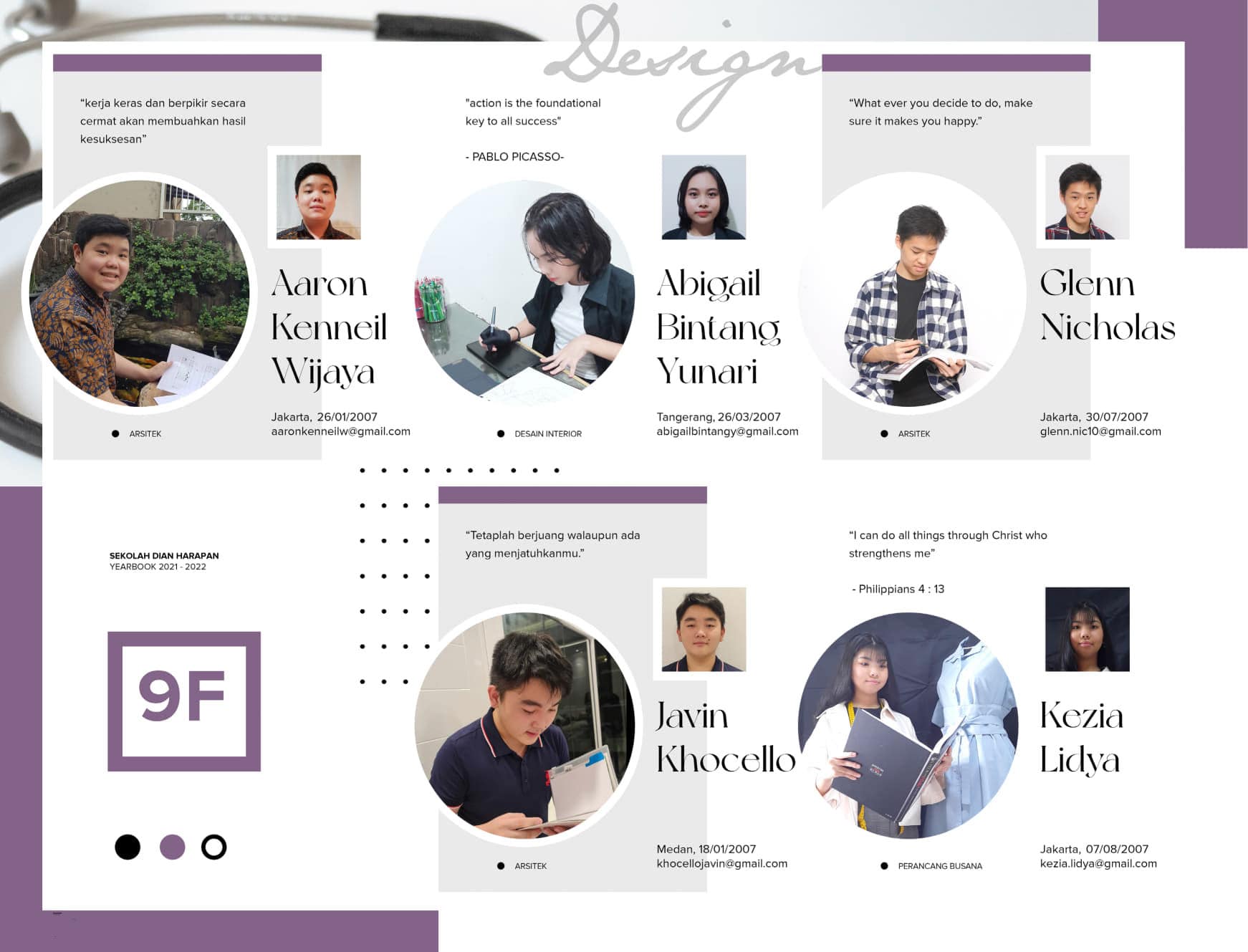 The Classes (SMP) 9f – SDH Daanmogot 2022